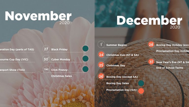 [Updated 2020] Retail Calendar | Insil®